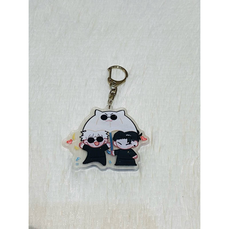 Jual Jujutsu Kaisen anime acrlyic akrilik keychain action Figure Gojo ...