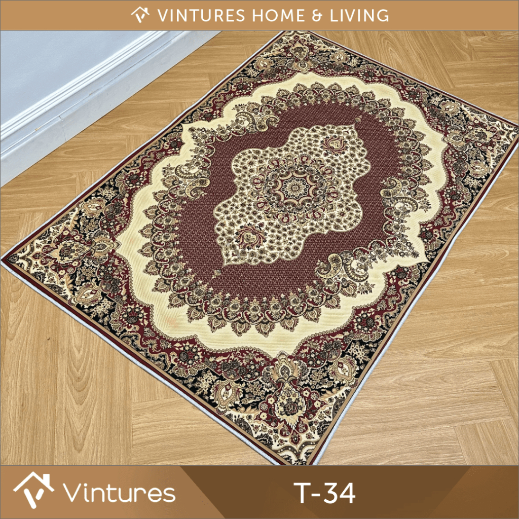 Jual [150 x 100 CM] Karpet Lantai Turki Premium / Karpet Permadani ...