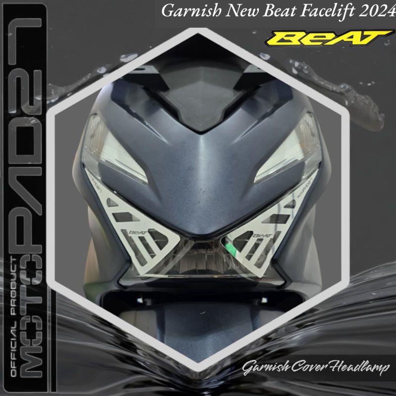 Jual garnish aksesoris Honda New beat 2024 cover garnish aksesoris beat ...
