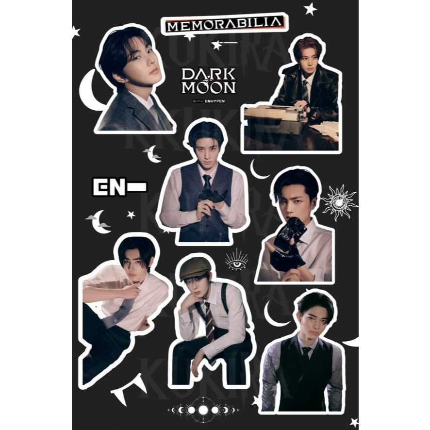 Jual [KUKIRA] Sticker Enhypen Memorabilia Fatal Trouble | Shopee Indonesia
