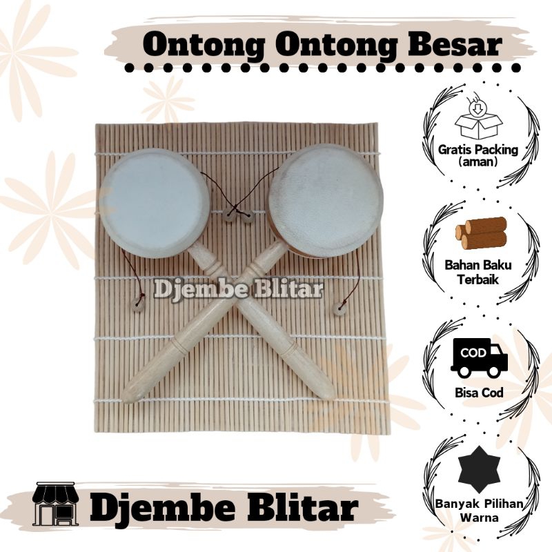 Jual Ontong Ontong / Otok Otok Anak Mainan Tradisional Bayi Alat Musik ...