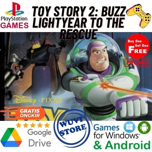 Jual Game PC Toy Story 2: Buzz Lightyear to the Rescue PS1 | Bisa Main ...