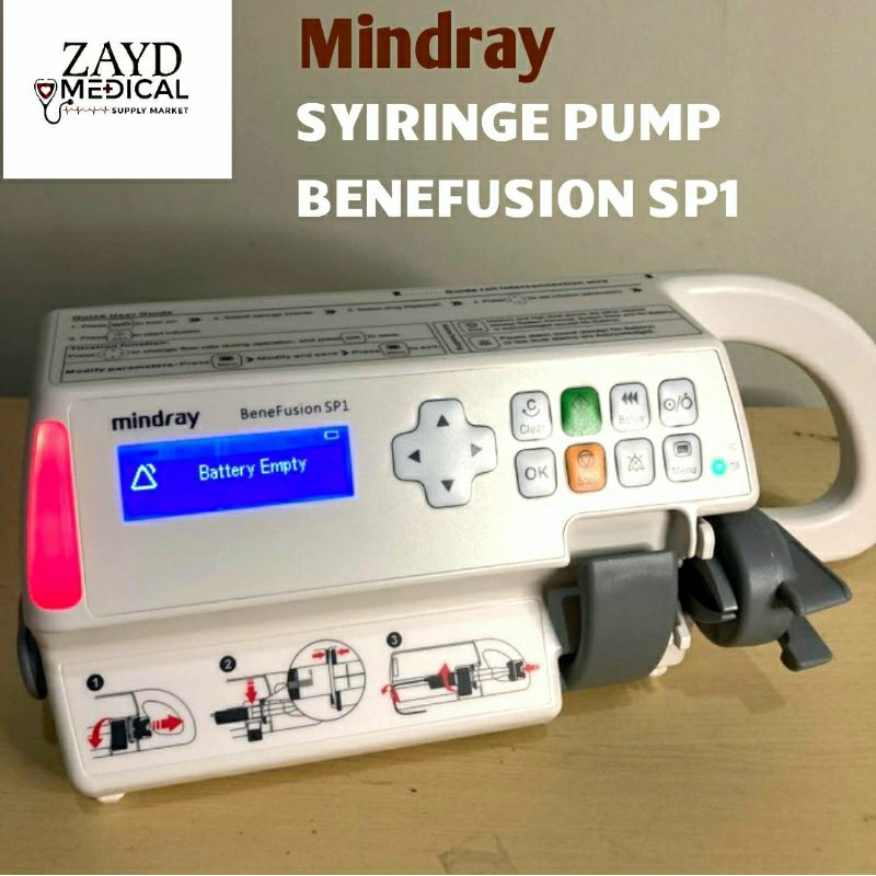 Jual Syringe Pump Mindray Benefusion Sp1/ Syiringe Pump Sp1 Mindray ...