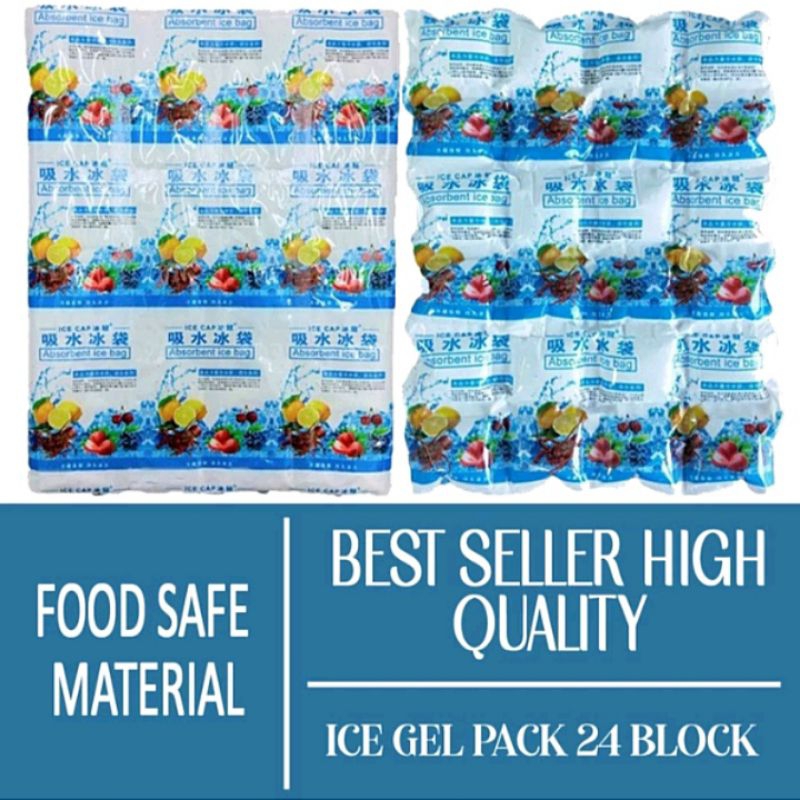 Jual BISA KIRIM INSTAN Ice Gel Lembaran isi 12 belum beku Ice Gel Ice ...
