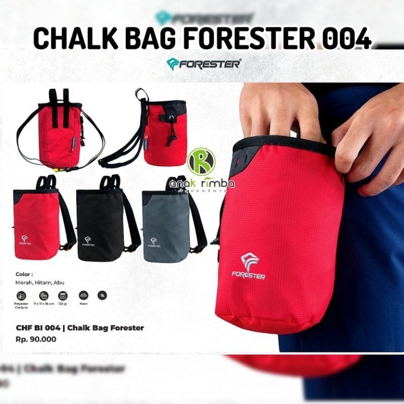 Jual CHALK BAG FORESTER 004 TAS BUBUK MAGNESIUM MG | Shopee Indonesia