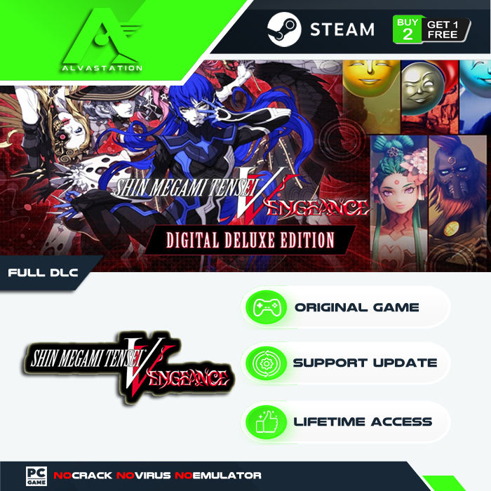 Jual Shin Megami Tensei V Vengeance Deluxe Edition PC Original | Shopee Indonesia
