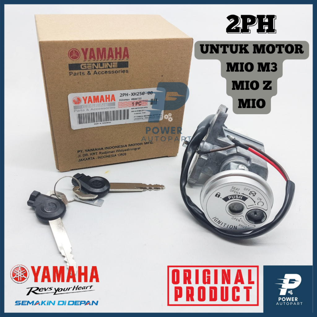 Jual KUNCI KONTAK ORIGINAL 2PH MOTOR YAMAHA MIO/ MOTOR YAMAHA MIO M3 ...