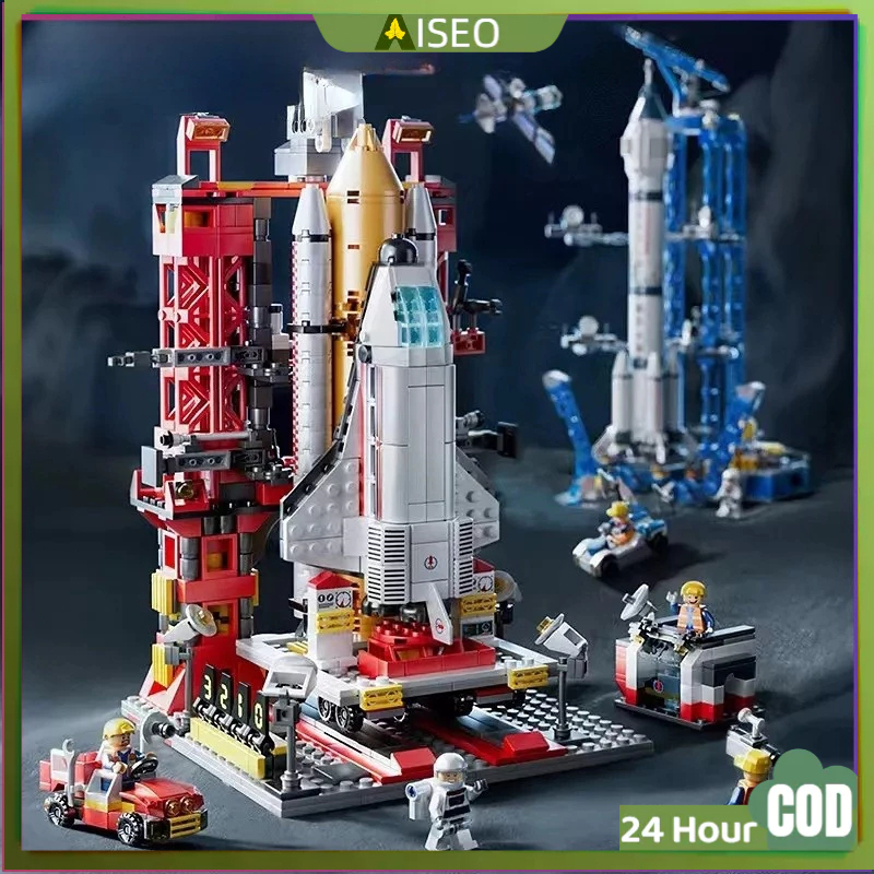 Jual 【COD】1000 PCS Mainan Balok Blok/Roket Block Brick Rocket Kotak ...