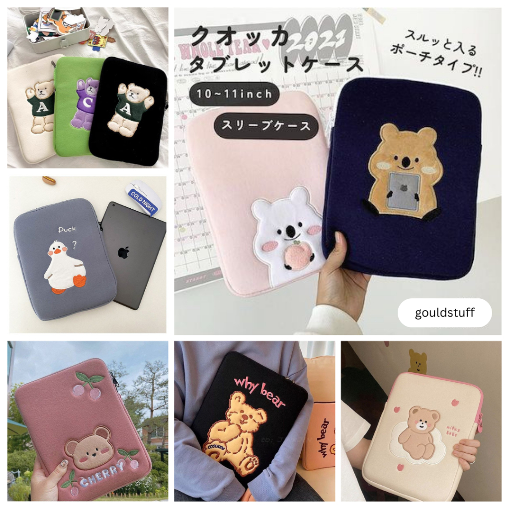 Jual TAS LAPTOP IPAD TABLET TERBARU MOTIF LUCU UKURAN 11INC 13 INC ...