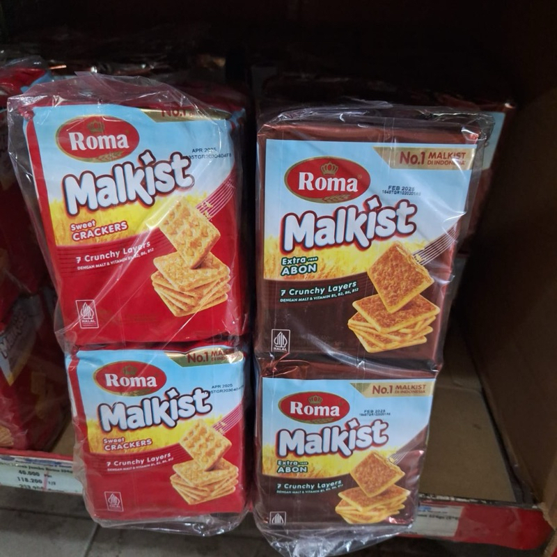 Jual Roma Malkist 224gram abon / sweet malkist | Shopee Indonesia