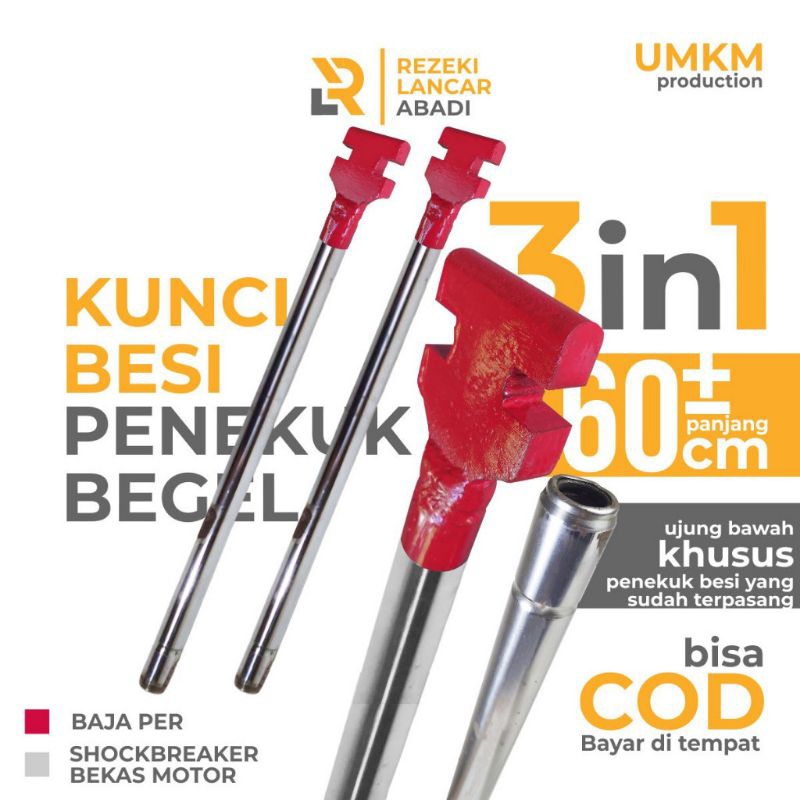 Jual 03 in 1 ALAT PENEKUK BESI BETON / KUNCI BESI / PLESER BAJA PER ...