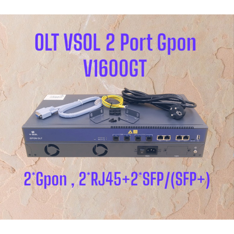 Jual OLT GPON 2 Port VSOL V1600GT ( Tanpa SFP ) (Garansi 1 Tahun ...