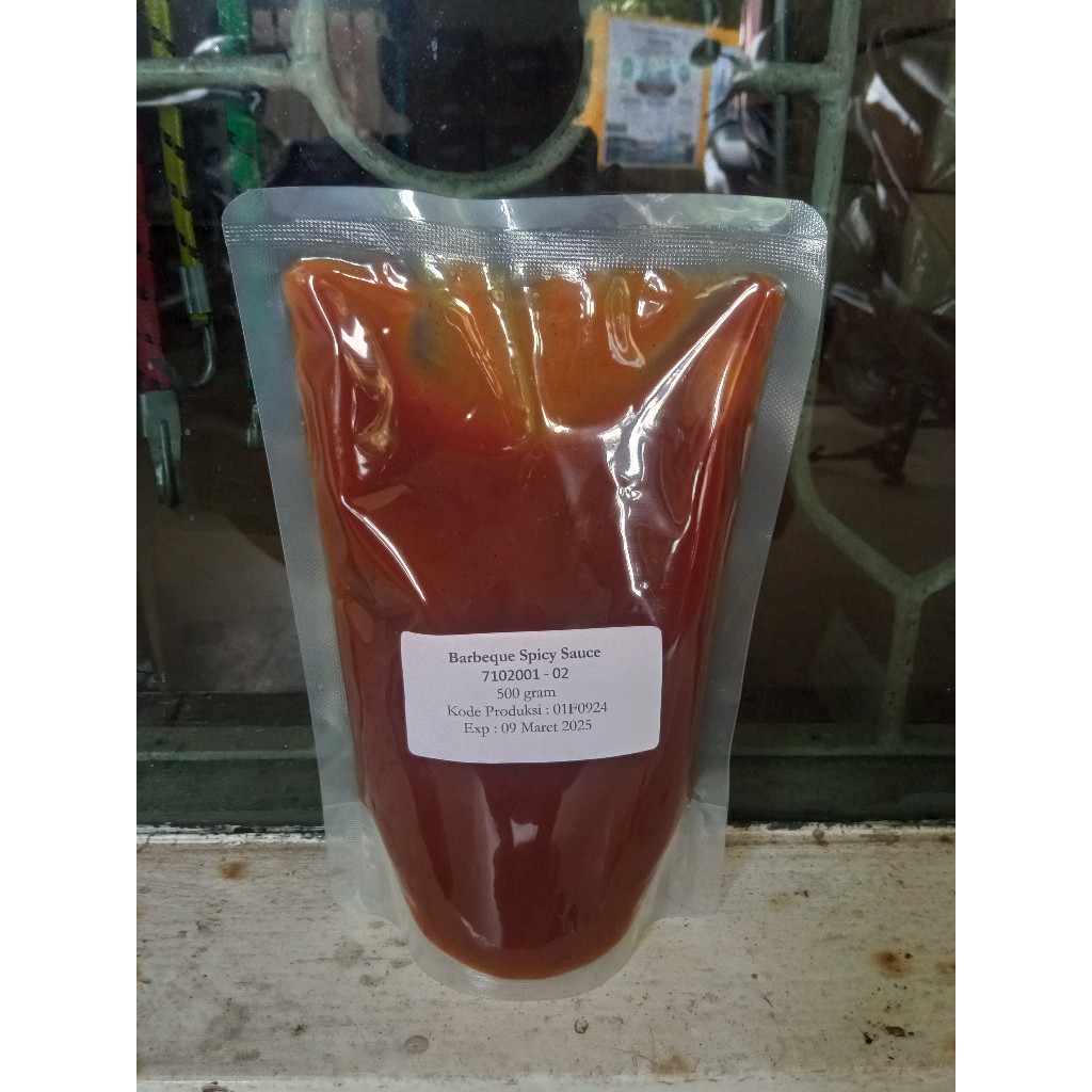 Jual Barbeque Spicy Sauce - Saus BBQ Spicy 500 gram/pack | Shopee Indonesia