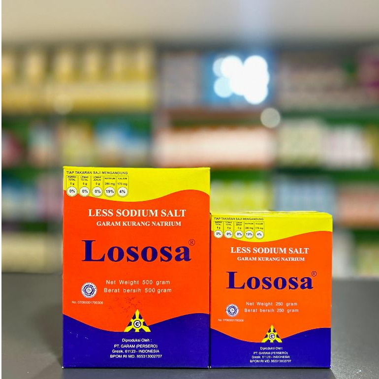 Jual GARAM LOSOSA RENDAH NATRIUM 250 GRAM DAN 500 GRAM[100%ORIGINAL ...