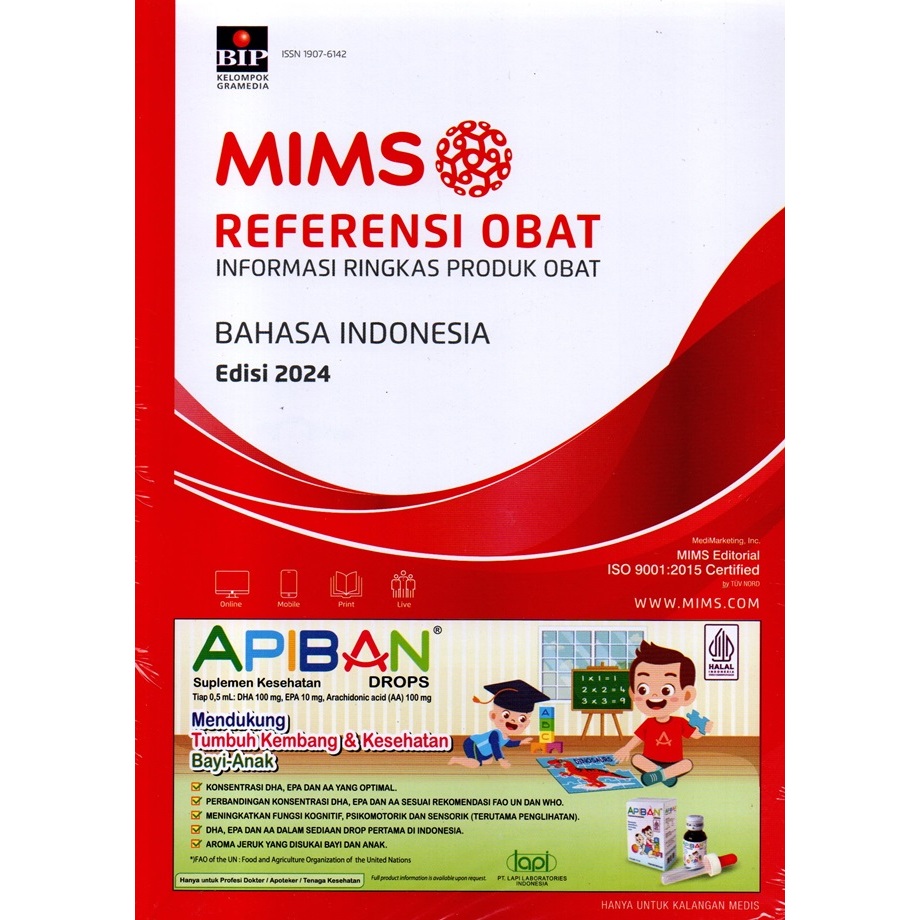 Jual Gramedia Bandung TSM - Buku Best Seller BB20 ORI - MIMS Edisi ...