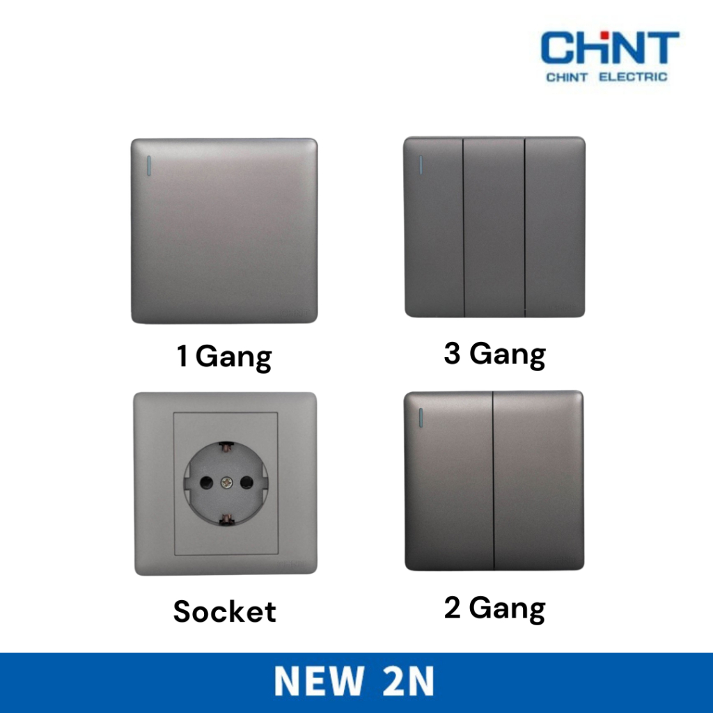 Jual CHINT NEW2N - GRAY BLACK SERIES - Tipe 2N | Shopee Indonesia Jual CHINT NEW2N - GRAY BLACK SERIES - Tipe 2N | Shopee Indonesia
