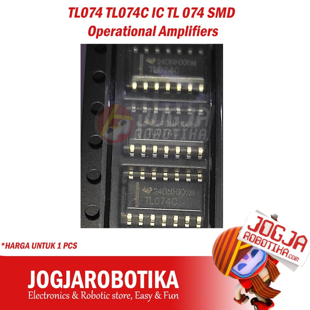 Jual TL074 TL074C IC TL 074 SMD Operational Amplifiers | Shopee Indonesia