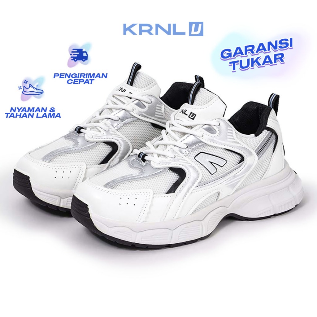 Jual KRONIKEL AEJI Sepatu Sekolah Sneakers Wanita Kets Kasual Sport ...