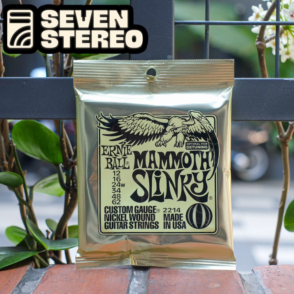 Jual Ernie Ball 2214 Mammoth Slinky 012 - 062 Electric Guitar String ...