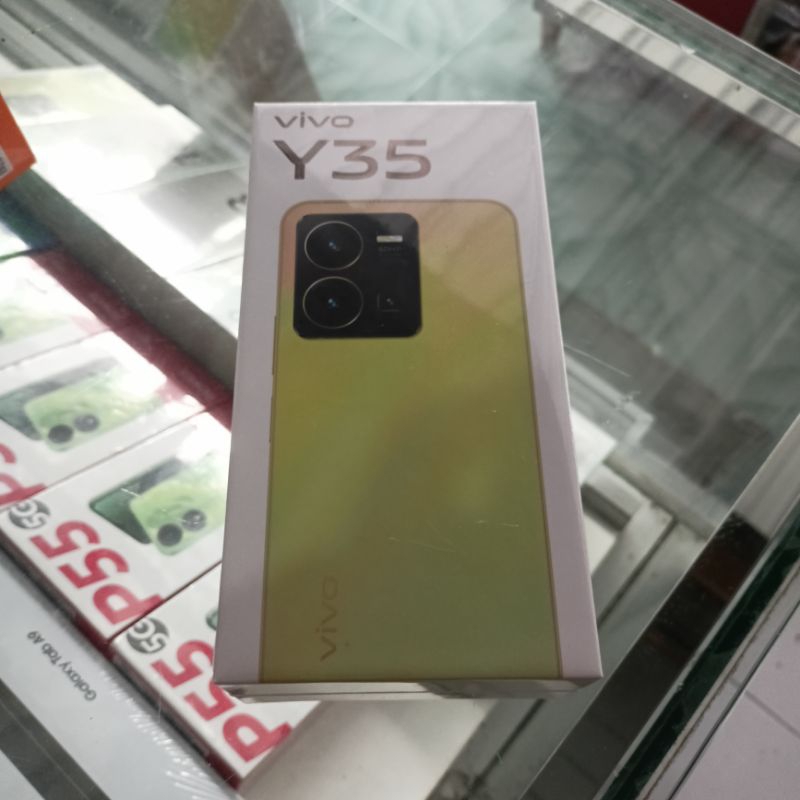 Jual Vivo Y35 8/128 Gb garasni resmi no repack fresh baru segel | Shopee Indonesia