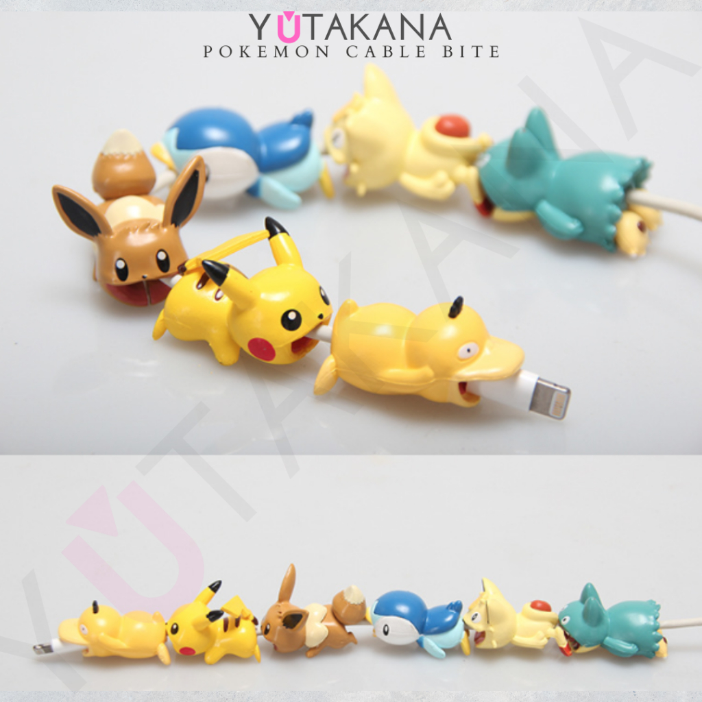 Jual Cable Saver Pelindung Cable Iphone / Cable Bite Pokemon / Karakter ...