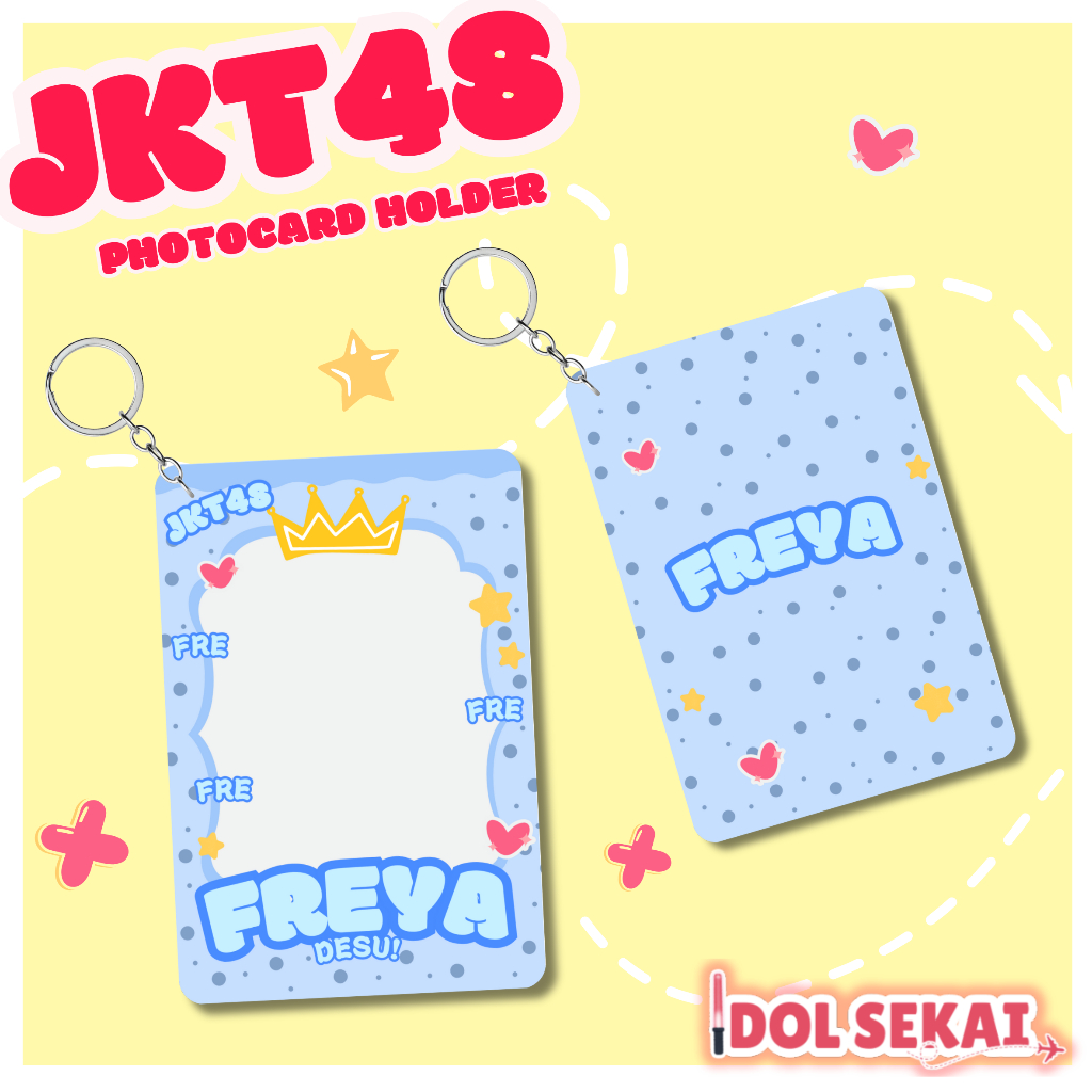 Jual JKT48 PC HOLDER ACRYLIC TOPLOADER PHOTOCARD | Shopee Indonesia