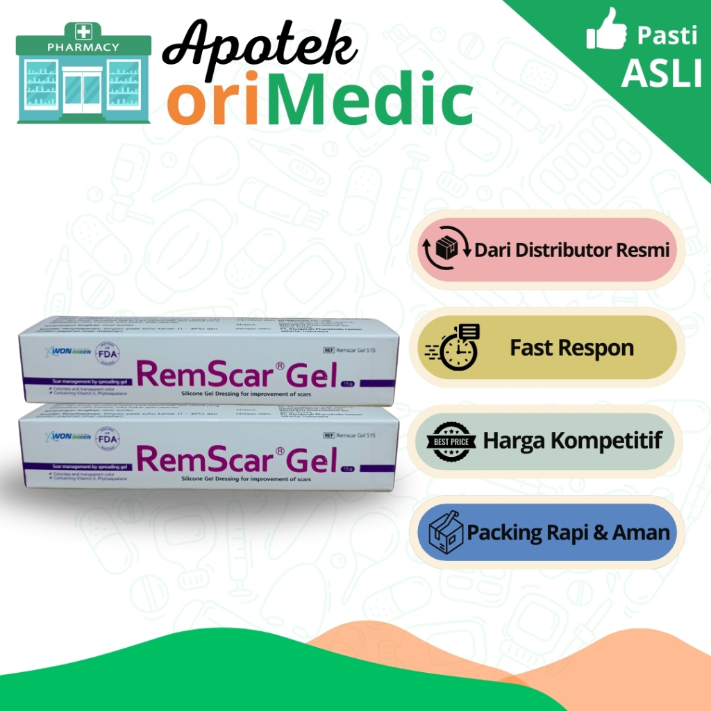 Jual Remscar Gel 15 g | Shopee Indonesia