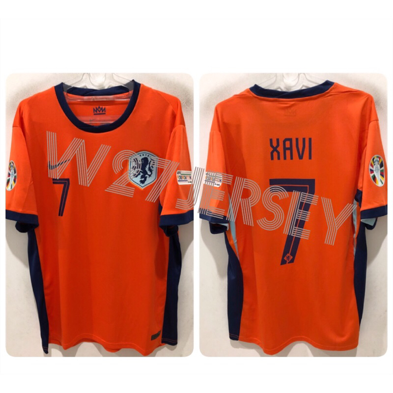 Jual JERSEY BELANDA HOME 2024 name player Xavi + Patch | Shopee Indonesia