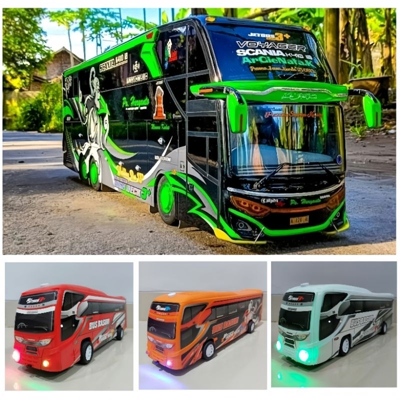 Jual Mainan Bus Basuri Bus tolelet ada music dan lampu bisa berjalan ...