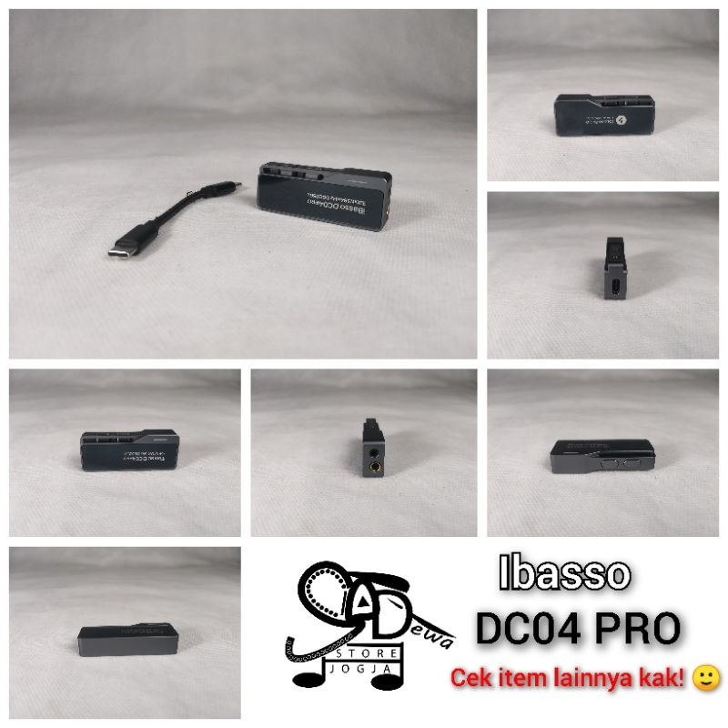 Jual IBASSO DC04 PRO DAC DC 04 HIRES FLAC DSD AUDIO CONVERTER DONGLE IEM | Shopee Indonesia
