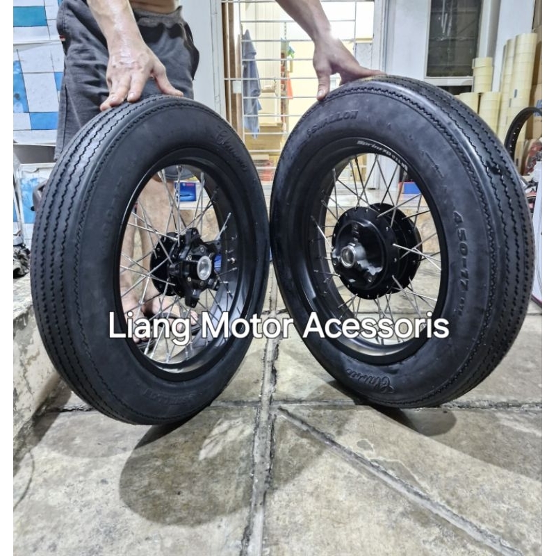 Jual Wheelset Velg Tromol Set Jari2 Custom Japstyle Classic - Yamaha ...