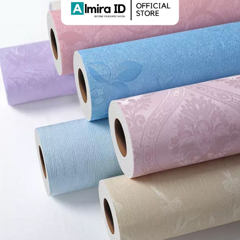 Jual KODE K93N Wallpaper Stiker Dinding Textured Embossed Timbul 3D ...