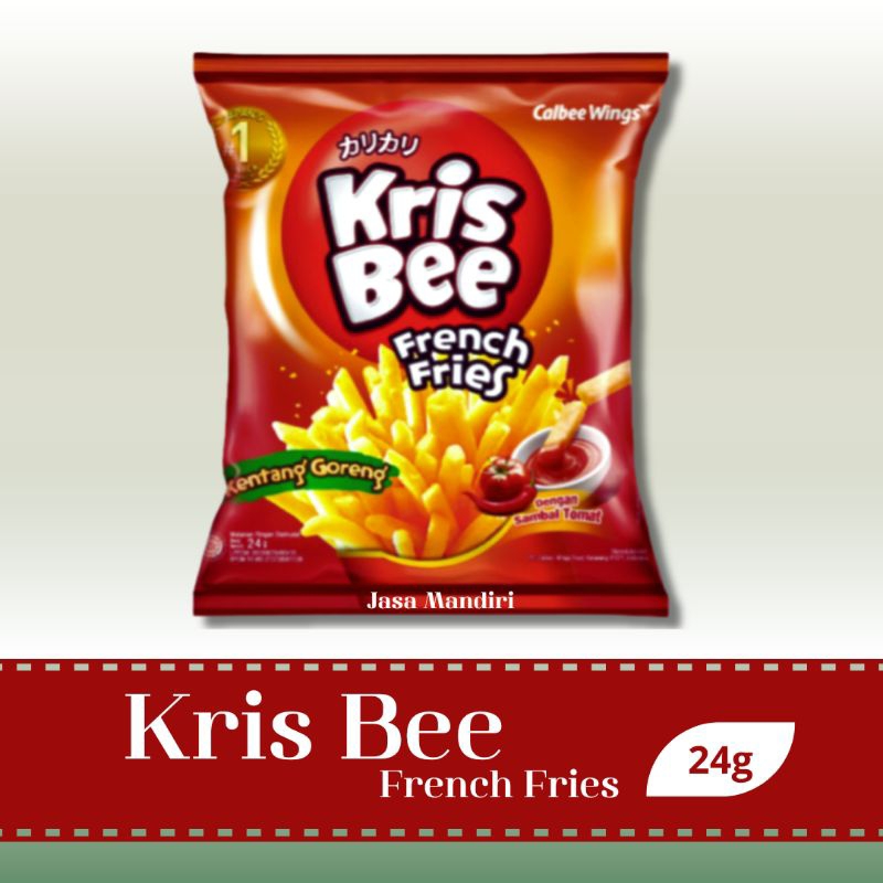 Jual Kris Bee French Fries/Kentang Goreng 24g | Shopee Indonesia