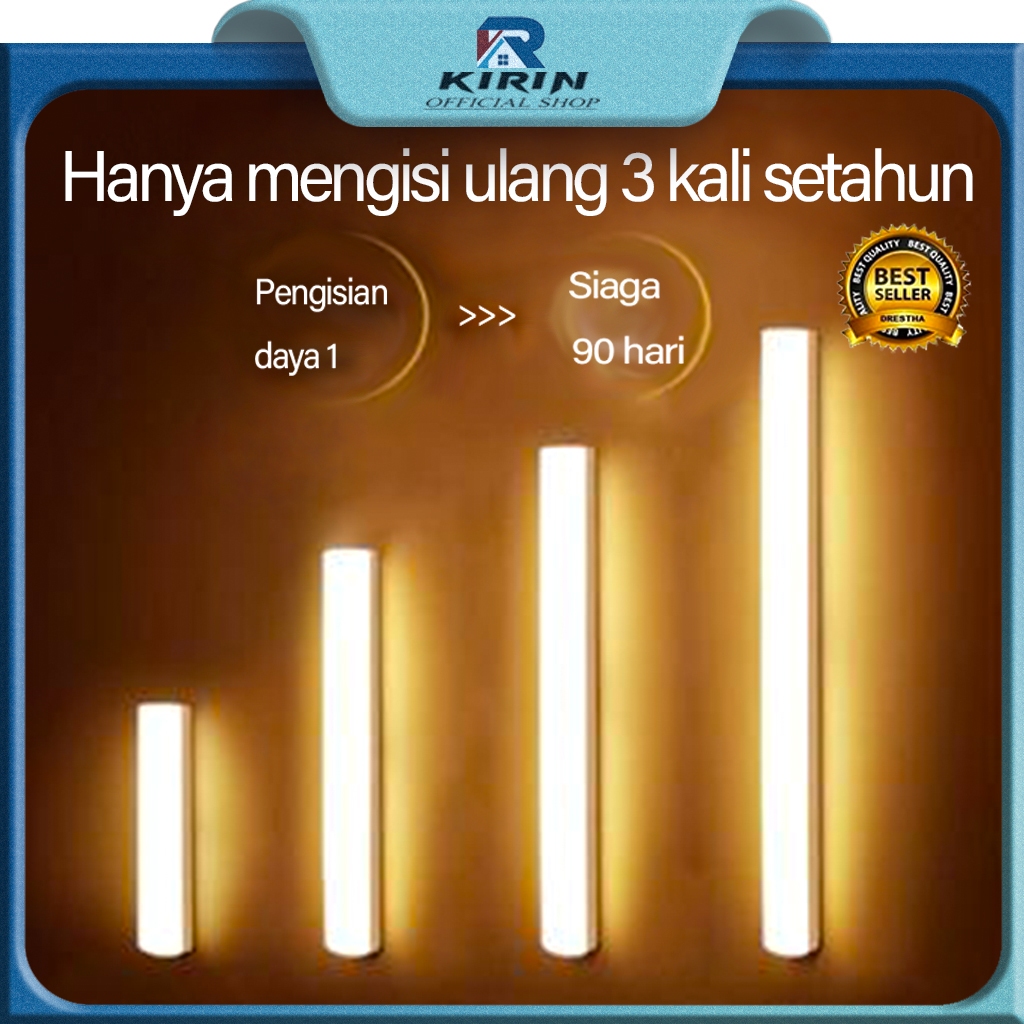 Jual Lampu Sensor Gerak Magnetic Motion Sensor Lampu Stick Panjang LED ...