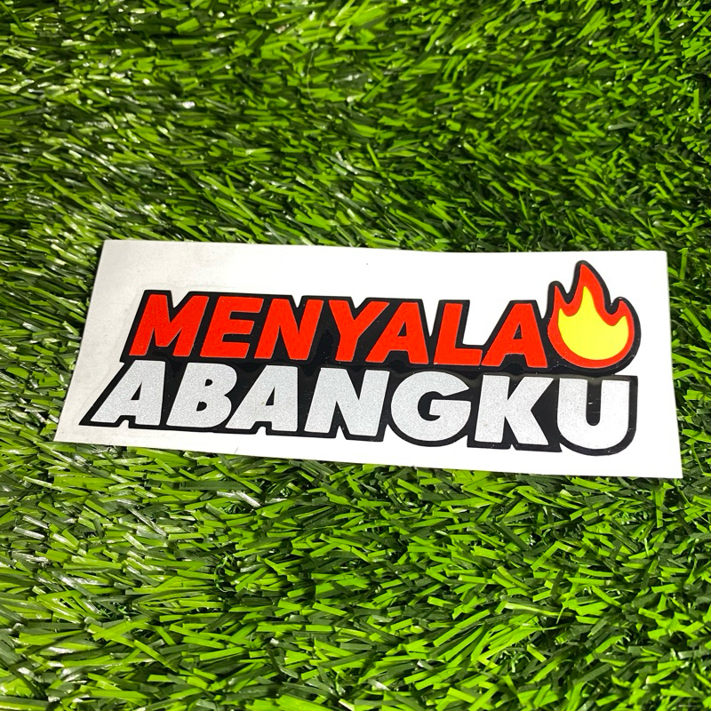 Jual stiker motor menyala abangku cutting sticker | Shopee Indonesia