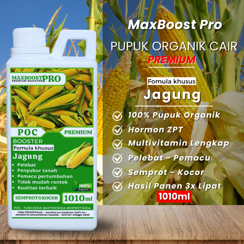 Jual pupuk organik jagung, poc kompos, pupuk organik cair jagung plus hormon, Pupuk Booster ...