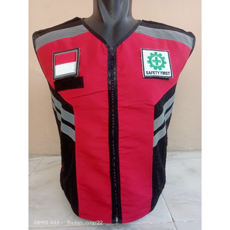 Jual Rompi Safety Rompi Kerja Lapangan, Rompi Proyek | Shopee Indonesia