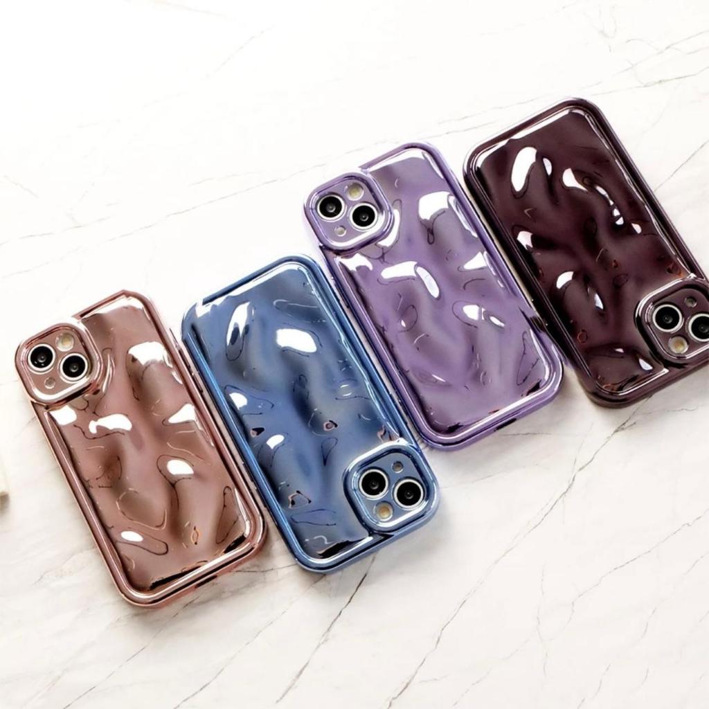 Jual Bumpy Metalic Case Softcase Full Cover Compatible For Iphone 11 12 ...