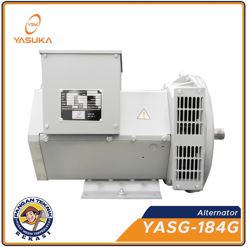 Jual Alternator YASUKA YASG 184G 25 KW Copy Stamford Double Bearing ...