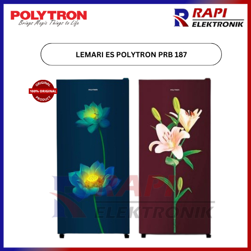 Jual LEMARI ES POLYTRON PRB 187 - 180 LITER | Shopee Indonesia