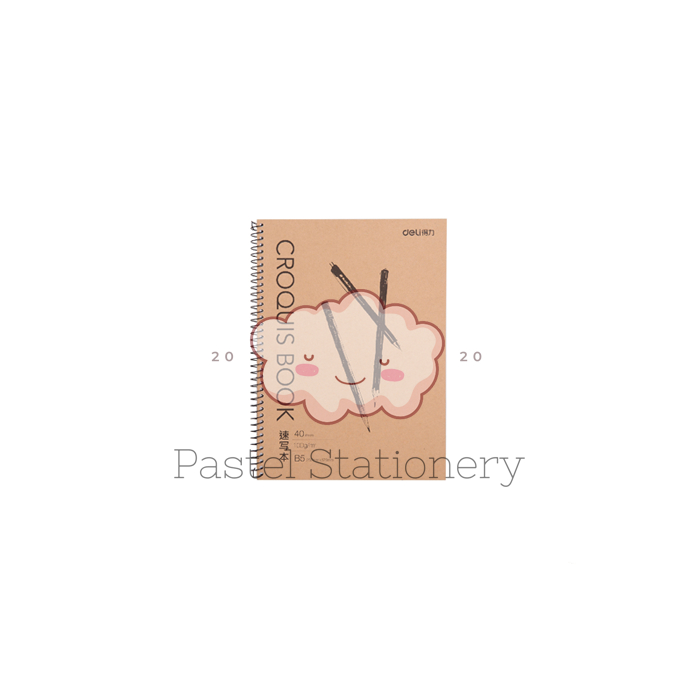 Jual Sketchbook Sketch Drawing Book B5 Deli 7697 - Kertas Buku Gambar ...
