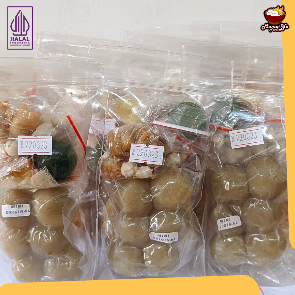 Jual Baso Aci Mini PAKET USAHA 50pcs (Original, Tulang Rangu, GAjih ...