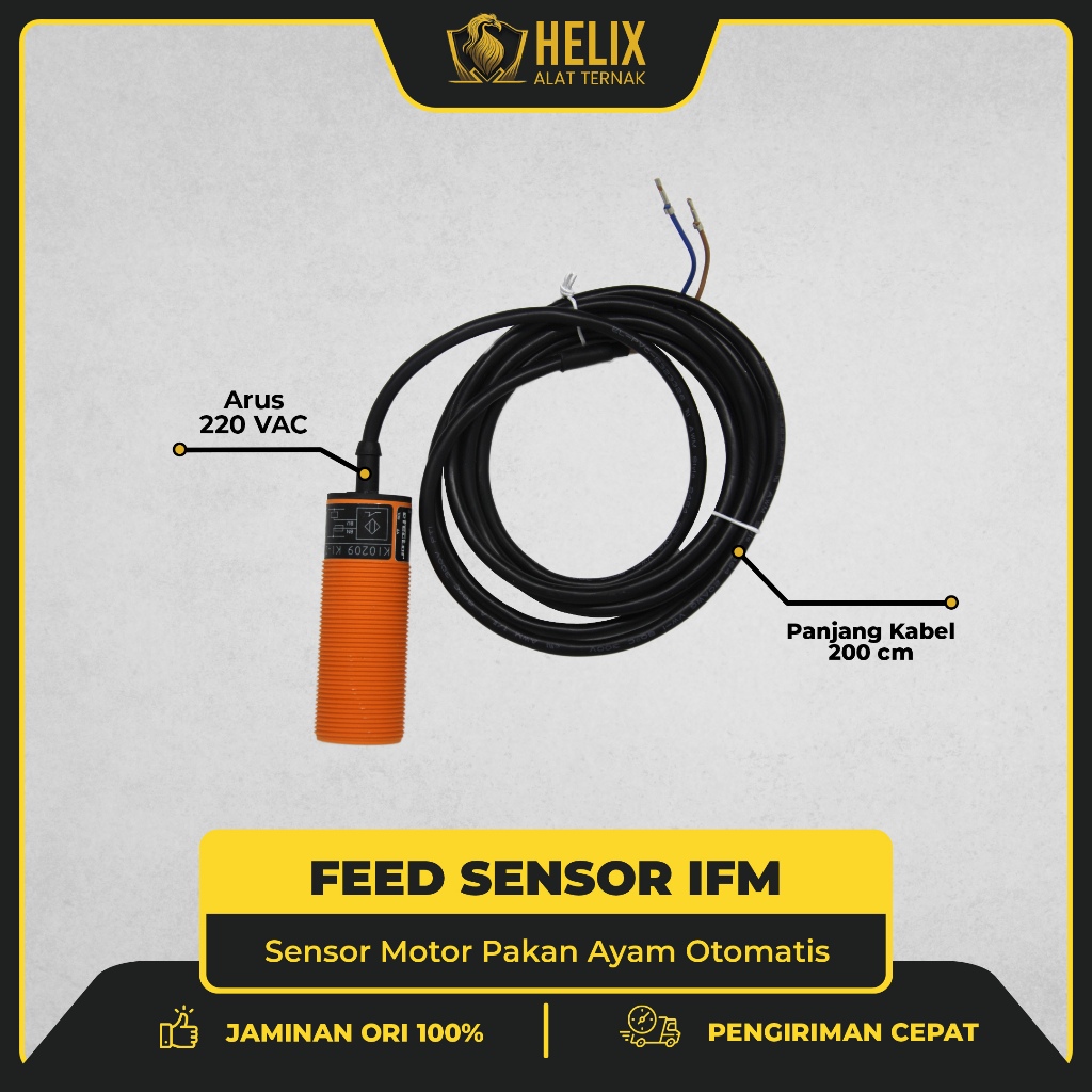 Jual Feed Sensor IFM China Pengontrol Pakan Motor Auger Dinamo Tempat Makan Ayam Otomatis ...