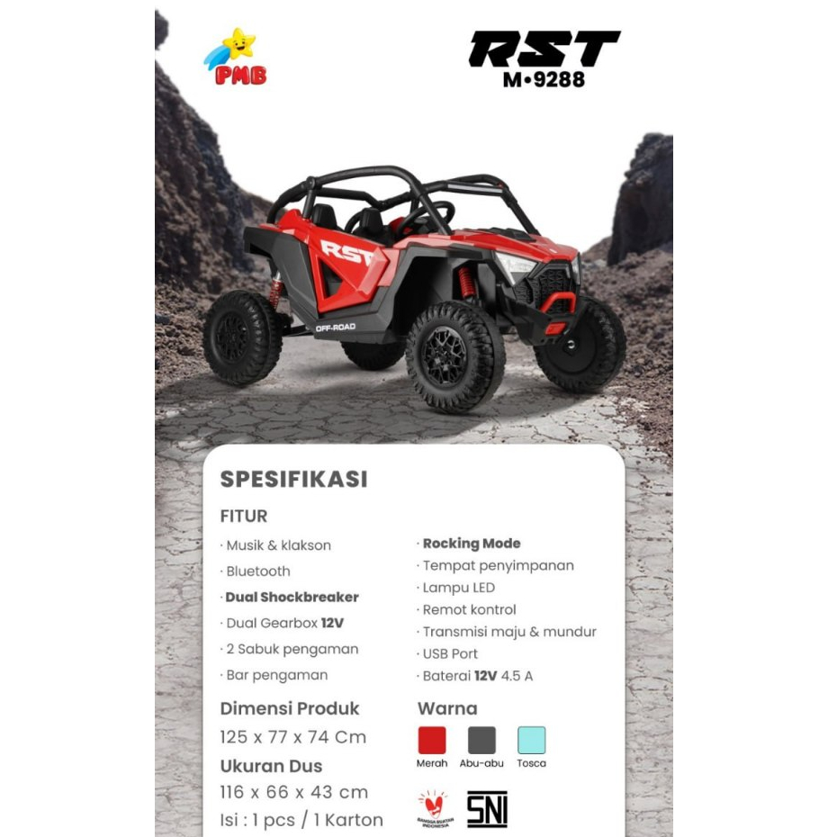 Jual MOBIL ACCU PMB RST (M9288) | Shopee Indonesia