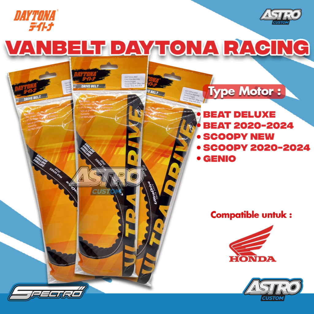 Jual VANBELT Beat Deluxe New Scoopy Prestige Genio VBELT Daytona Vario ...