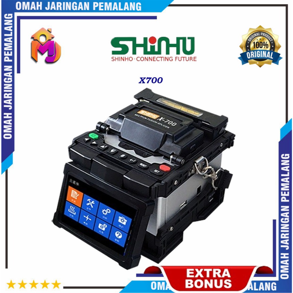 Jual (ORIGINAL) Splicer SHINHU X700 Alat Sambung Fiber Optik/MACHINE ...