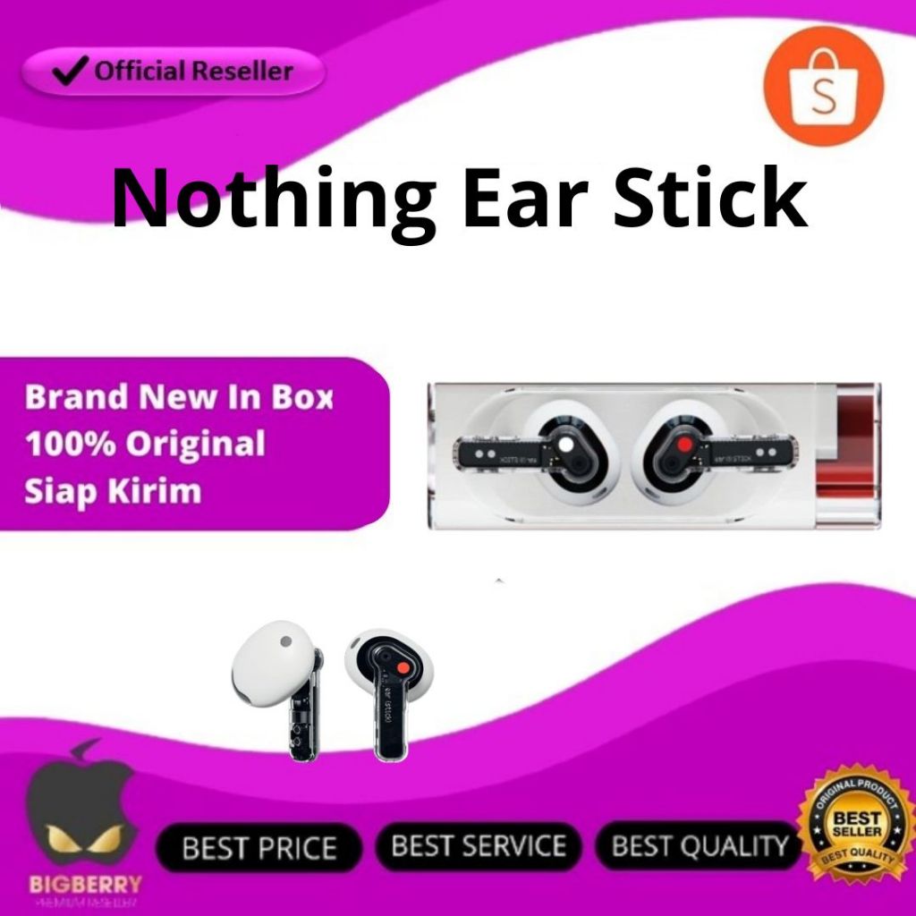 Jual Nothing Ear Stick True Wireless with in ear Detection Earbuds ...