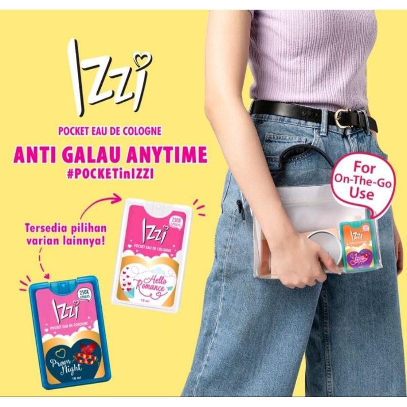 Jual Izzi Pocket/ Parfum Izzi Ekonomis/ Izzi Pocket Parfum Spray/ Izzi ...