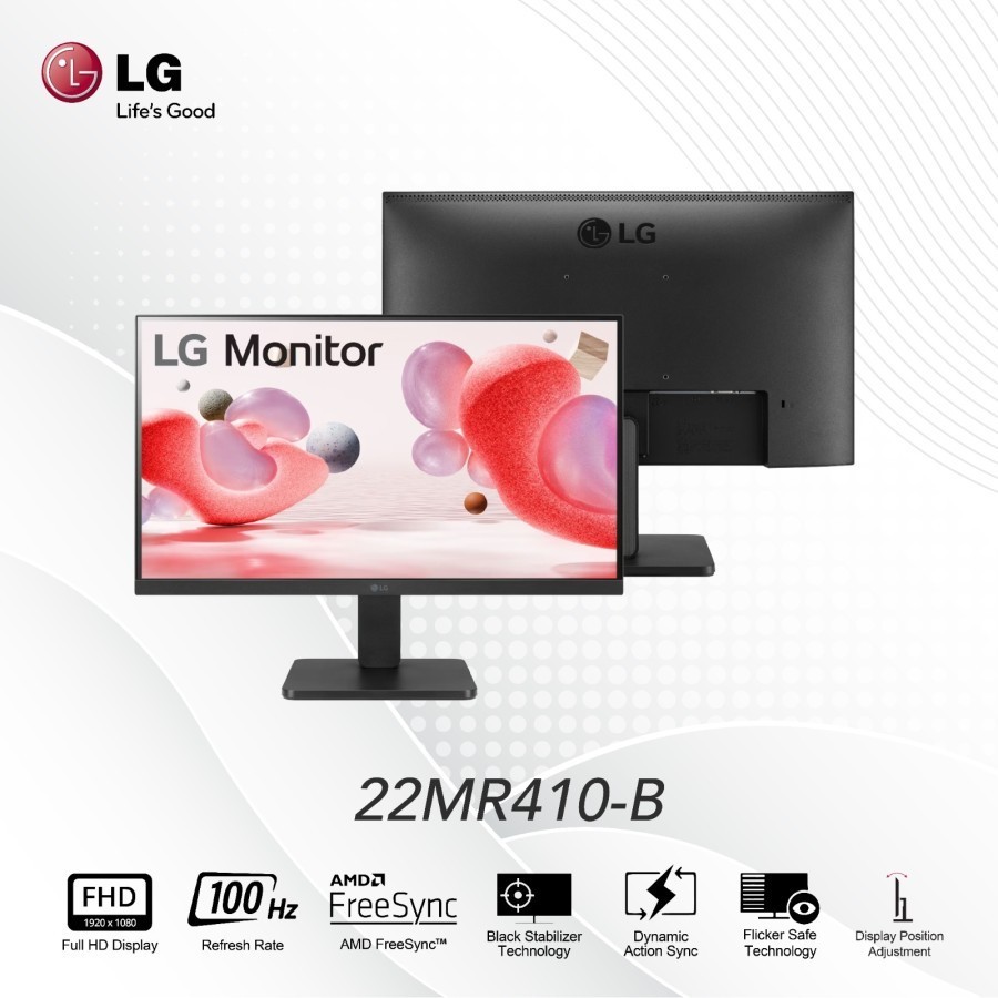 Jual Monitor LED LG 22MR410-B FHD VA 100hz AMD FreeSync | Shopee Indonesia