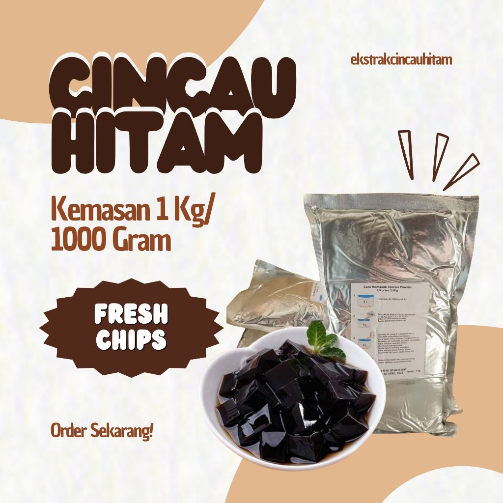 Jual Serbuk Cincau Hitam/Cincau Hitam Serbuk/Janggelan Cincau Hitam ...